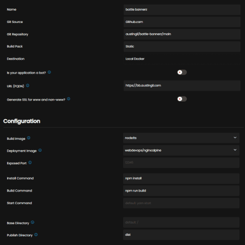 Automatically Deploy Apps to VPS with Git Triggers & Coolify – Austin Gil