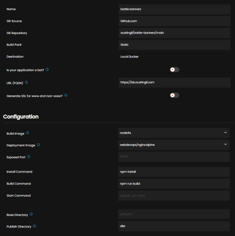 Automatically Deploy Apps to VPS with Git Triggers & Coolify – Austin Gil